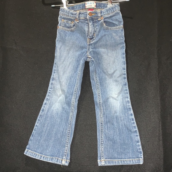 Place | Bottoms | Place Flare Stretch 5t Girls Blue Jeans With Small ...